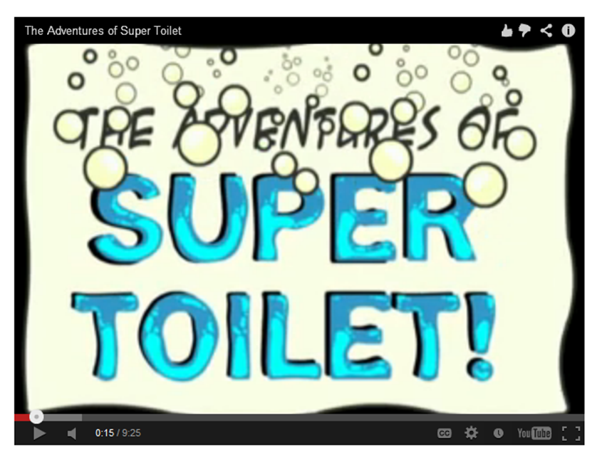 online comic The Adventures of Super Toilet - Inner Peace Daily Habits ...
